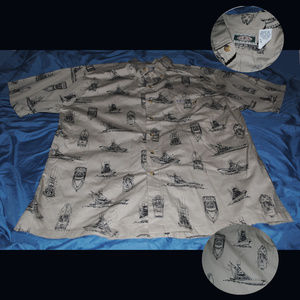 GPS Global Tracking | Shirts | Gps Global Tracking Mens Boat Print ...